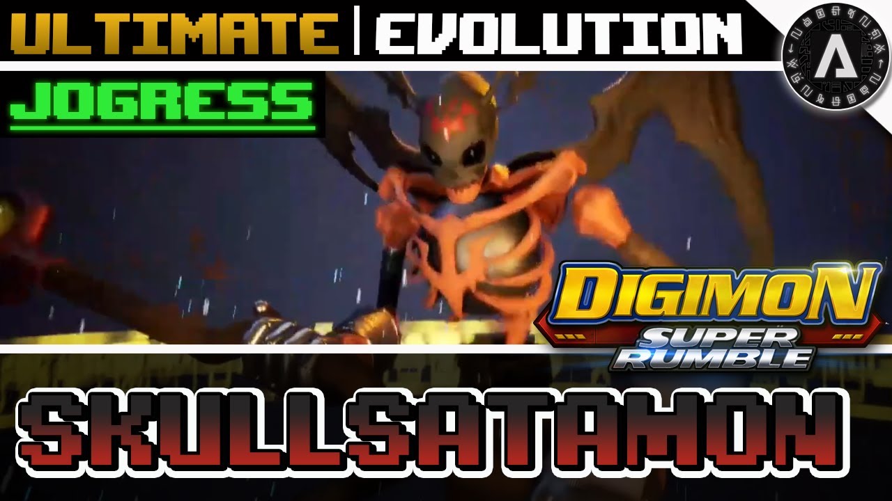 Digimon Super Rumble | Jogress | Ultimate Evolution | SkullSatamon ...