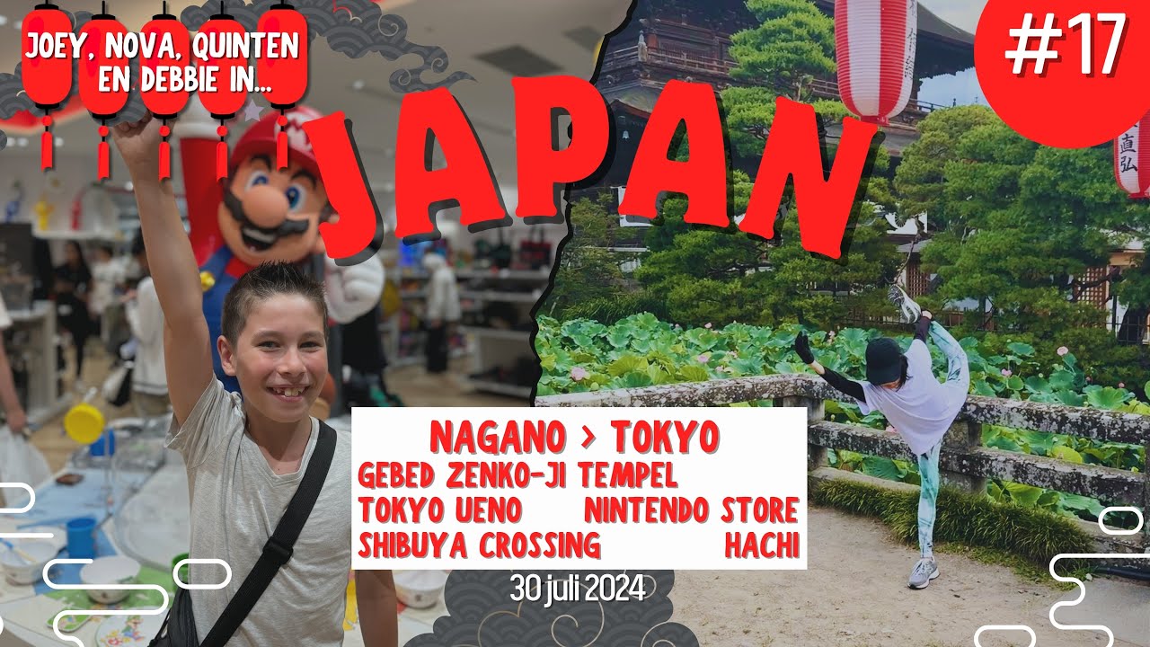 Japan rondreis dag 17 | Nagano - Tokyo - YouTube