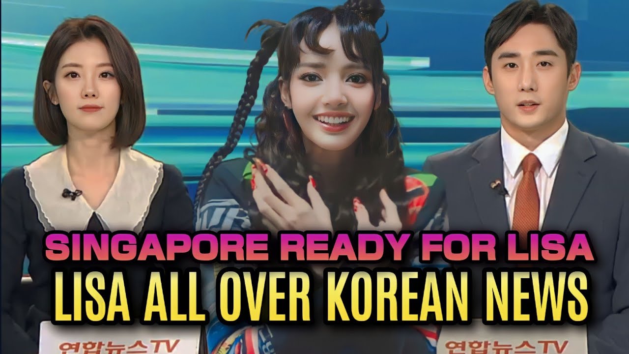 Lisa All Over Korean News | Lisa Makes Kpop History Without Even Trying ...