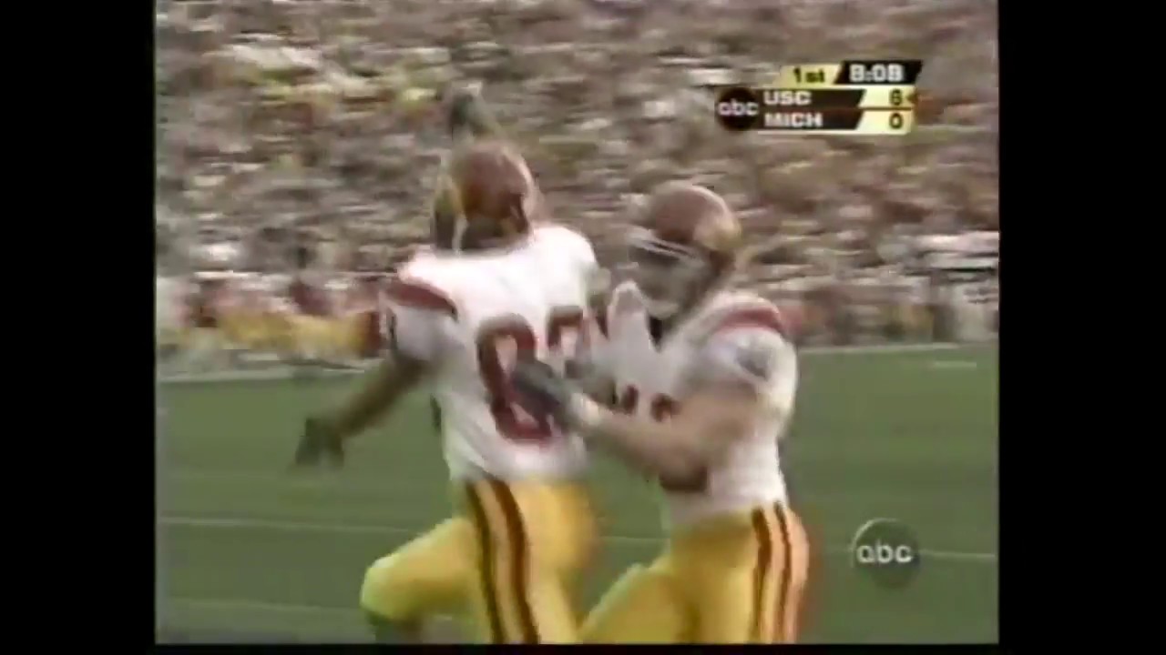 Usc Vs Michigan 2003 Youtube