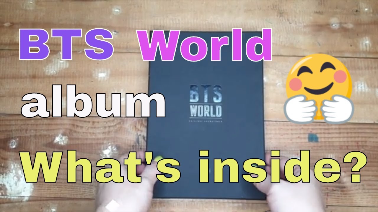 What's inside BTS world album 2019?!! - YouTube