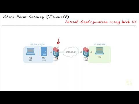 5 Check Point CCSA R80 Initial Installation and Configuration - YouTube
