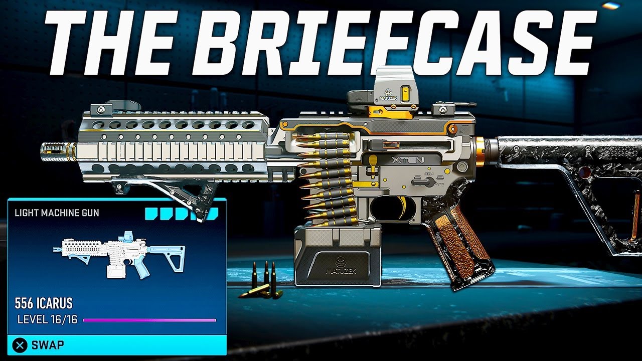 USING the "BRIEFCASE" 556 ICARUS CLASS SETUP on Ashika Island! (Warzone ...