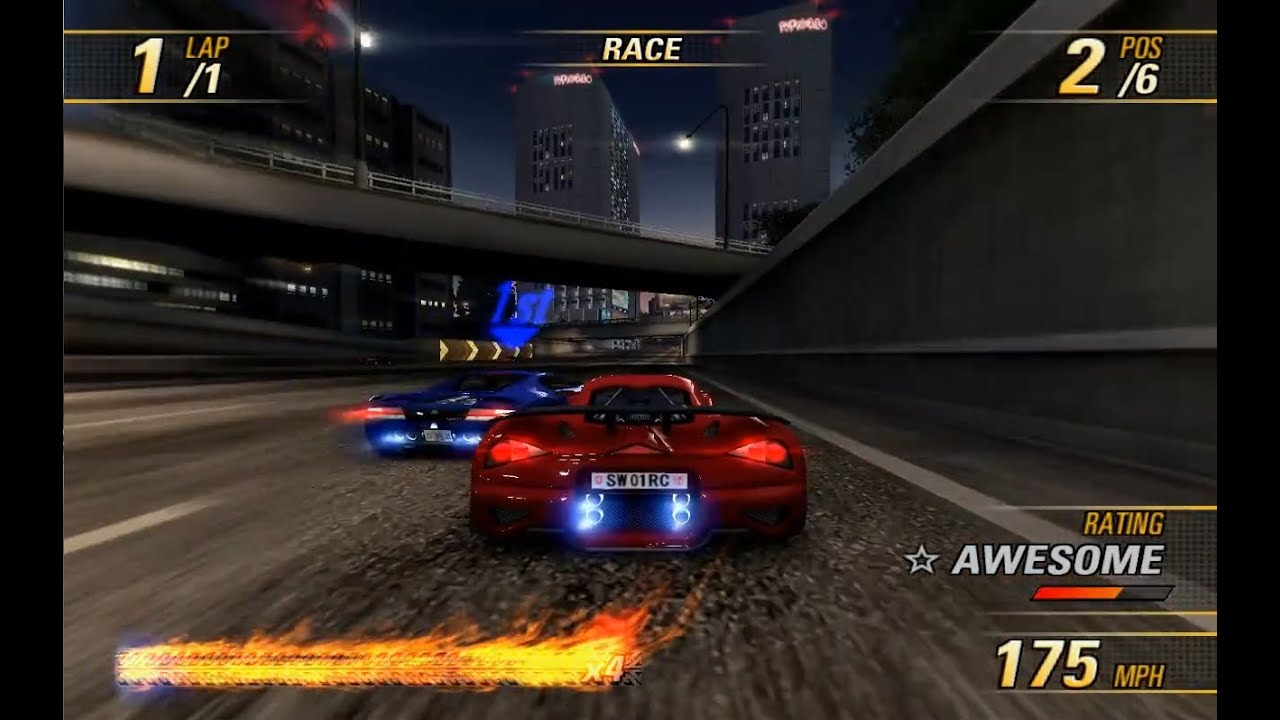 Burnout Revenge - Race Tour Part 21 - Eastern Bay Long Race (Rank 3 ...
