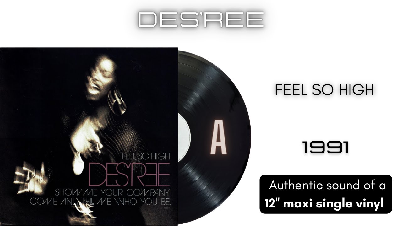 Des'ree - Feel So High [12'' maxi single] - YouTube