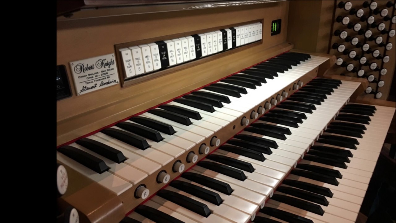 ROCK ORGAN: Fantasy on Marty Haugen's "Gather Us In" - YouTube