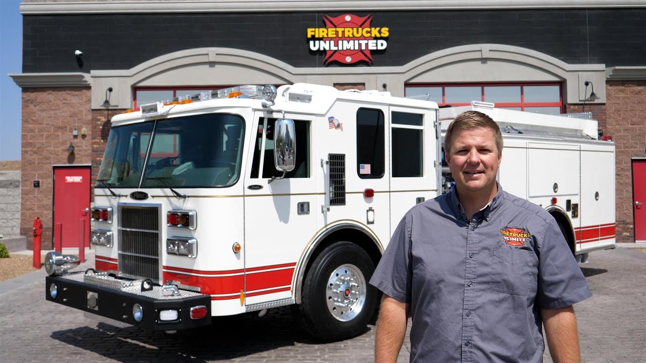 Fire Truck Refurbishment Walkaround | Firetrucks Unlimited - YouTube
