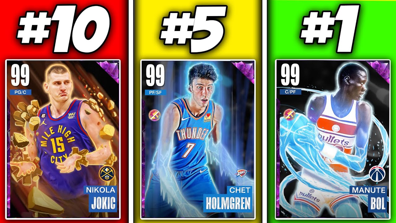 RANKING THE TOP 10 BEST CARDS IN NBA 2K23 MYTEAM! - YouTube