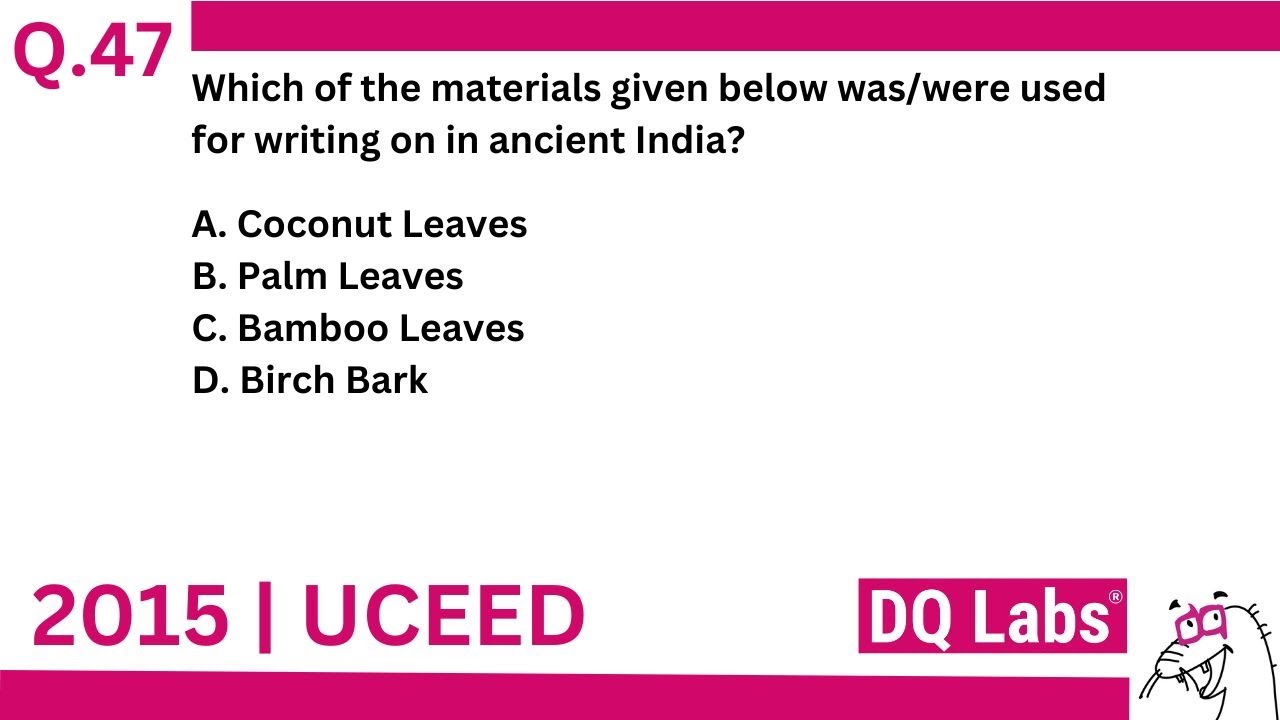 UCEED 2015 Paper Solutions | UCEED 2024 Preparation | Crack UCEED Exam ...