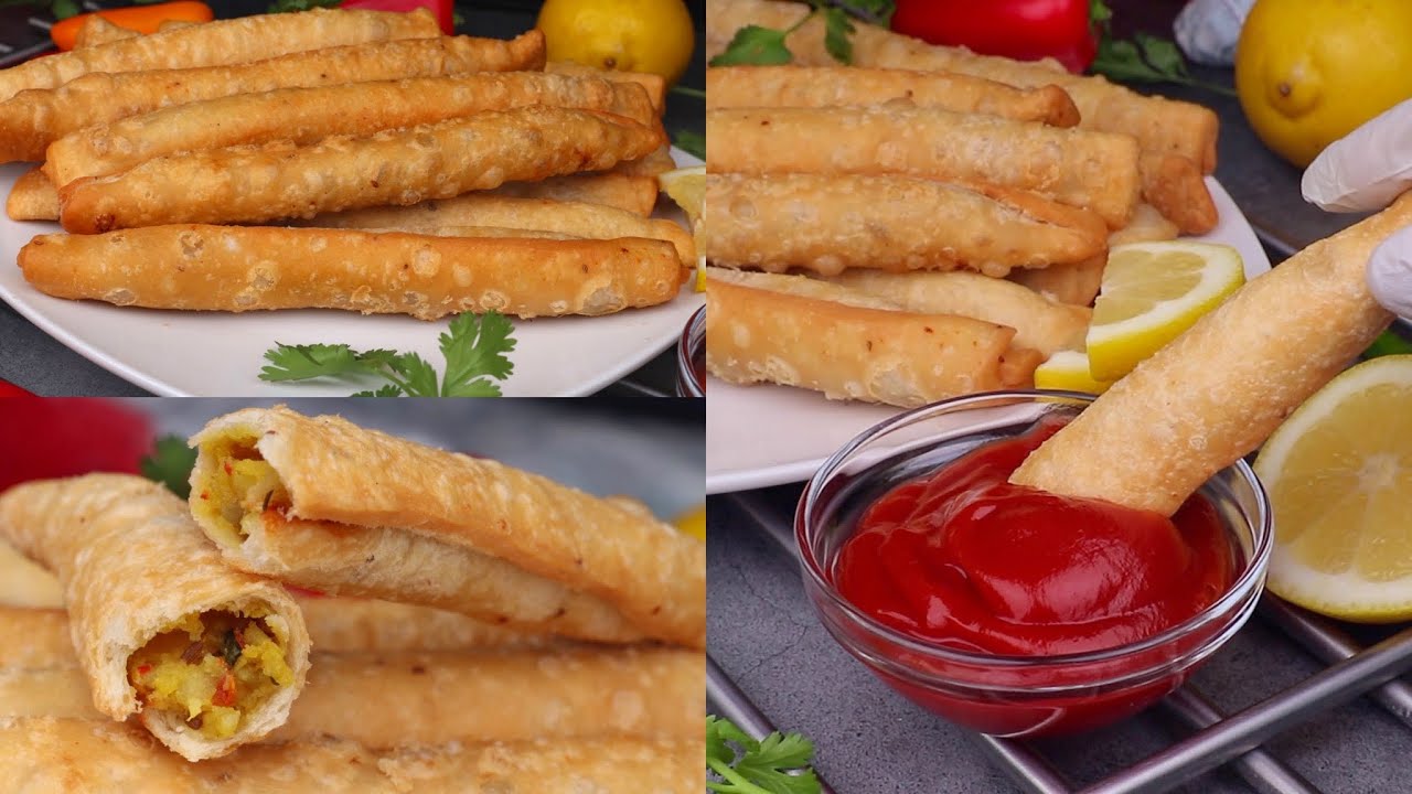 Perfect Potato Samosa Sticks ️(Tips & Tricks) By Cooking With Passion ...