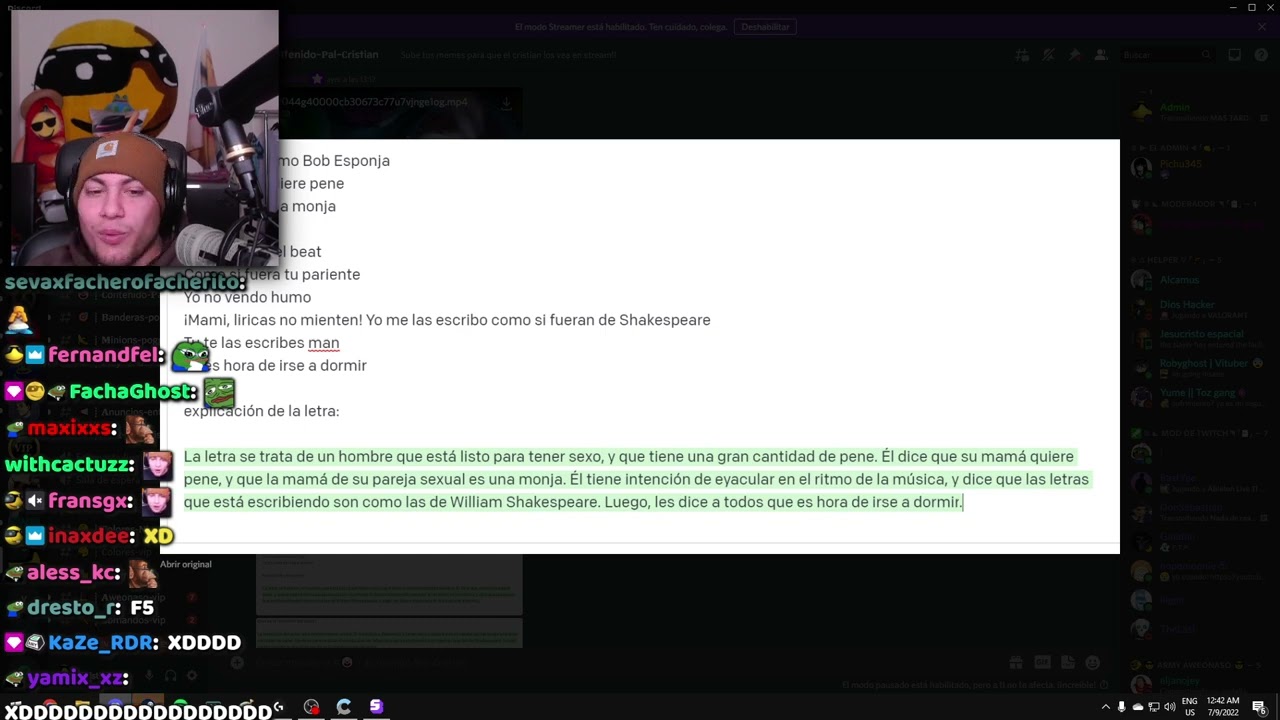IA ANALIZA LA LETRA DE TU MAMITA - LIL TULA - YouTube