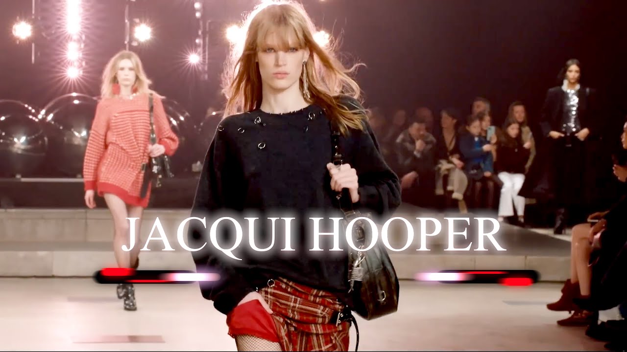 JACQUI HOOPER Best Model Moments FW 2025 - 4K - YouTube