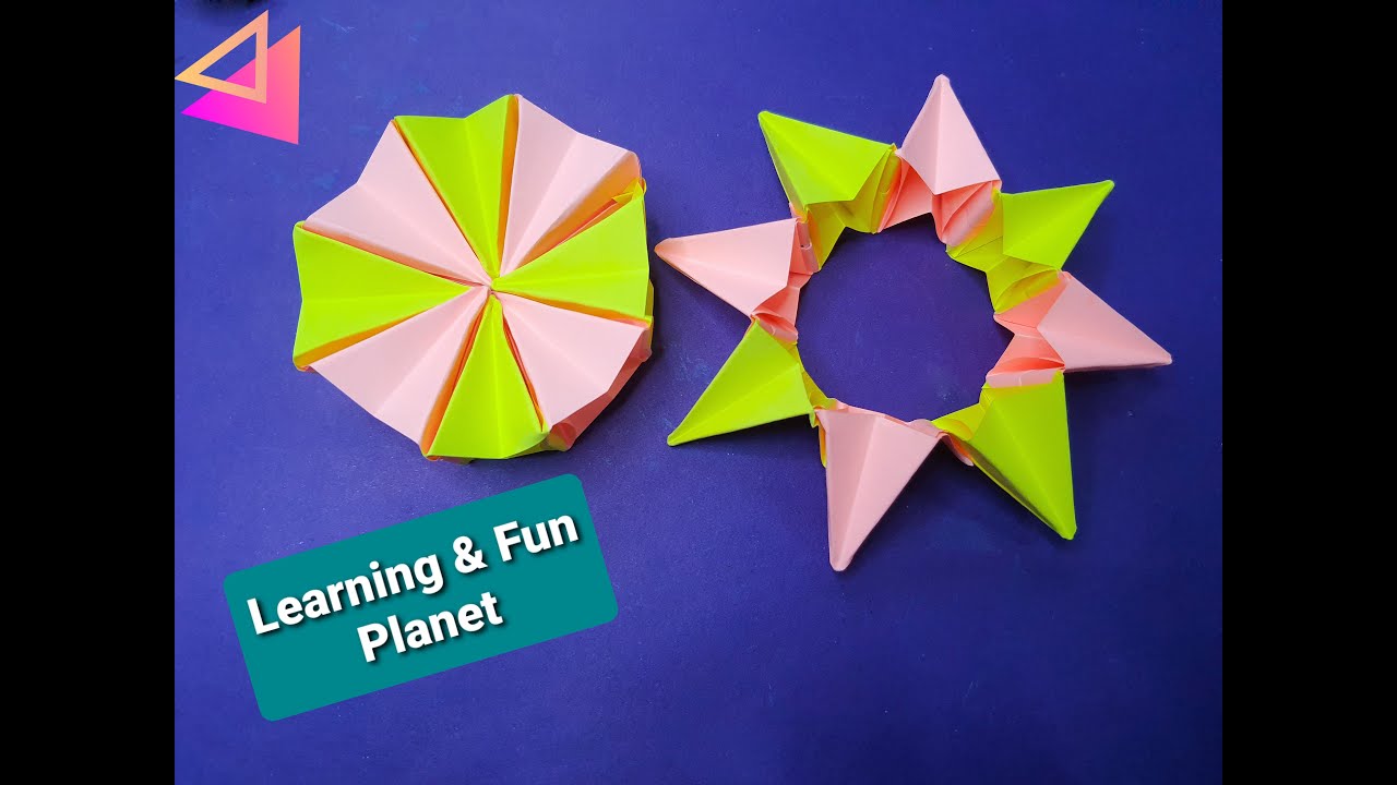 How to make an Origami Anti-stress transformer with Sticky Notes ...