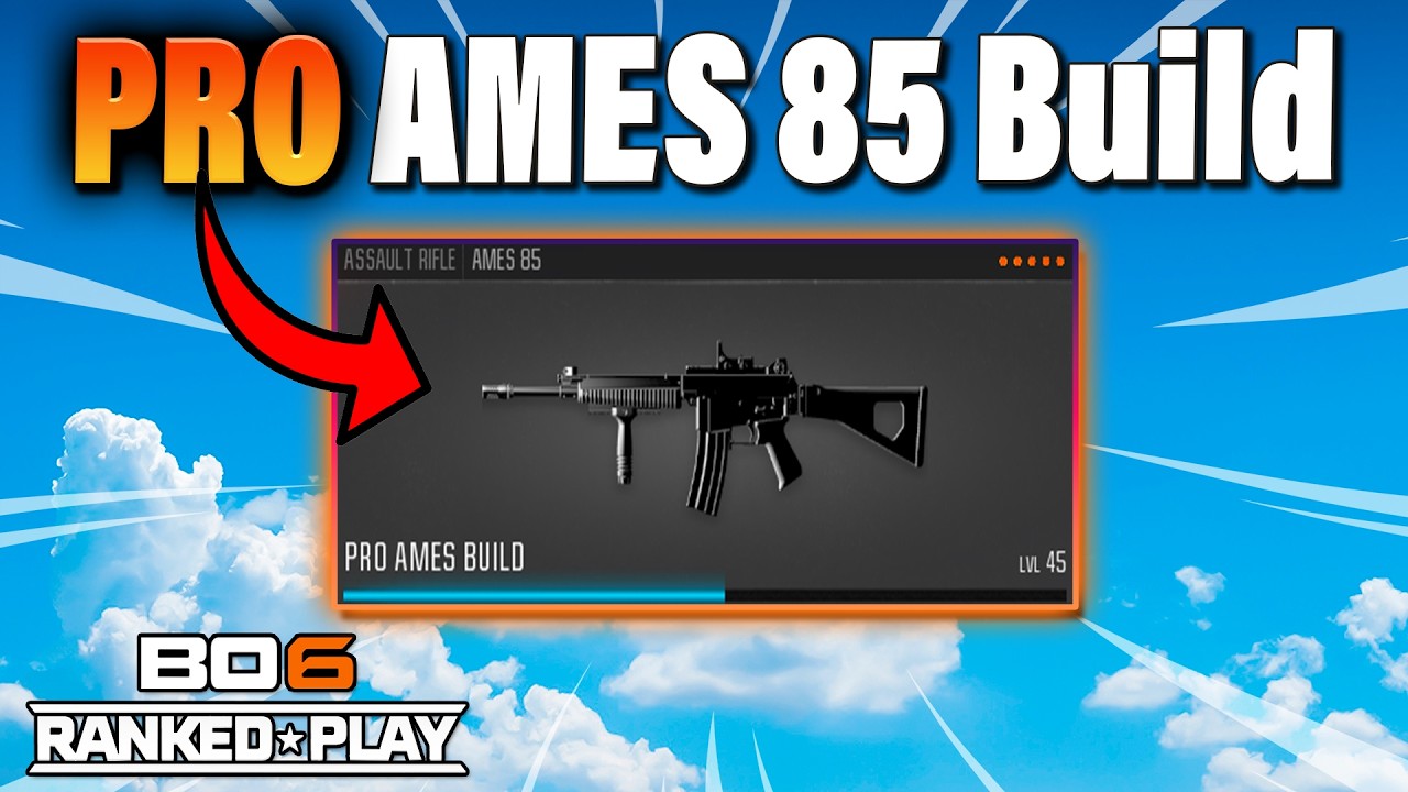 All the Pro Players use *THIS* AMES 85 class setup In Black Ops 6 ...