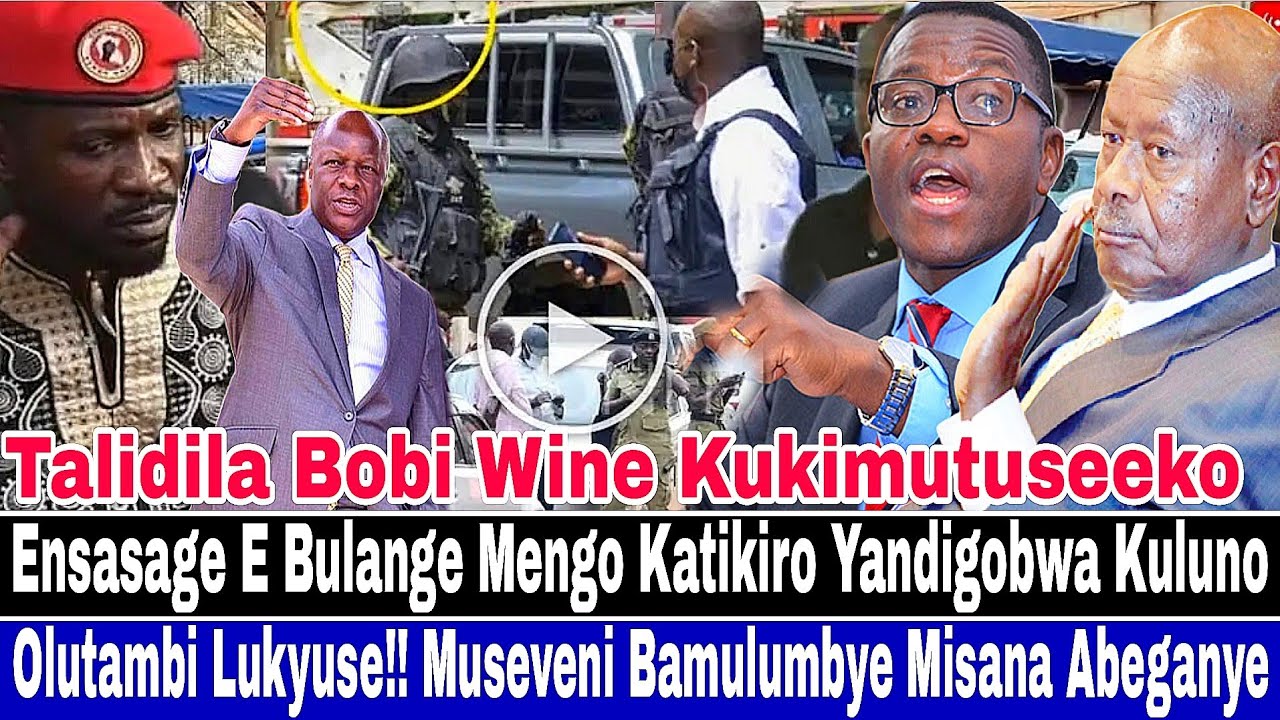 Ensasage E Bulange Mengo Katikiro Yandigobwa Kuluno Museveni Bamulumbye ...