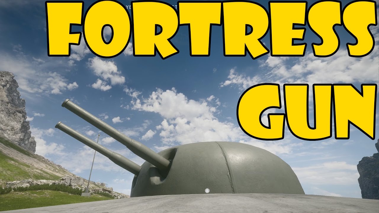 The Fortress Gun - BIGGEST WEAPON IN BATTLEFIELD 1 MULTIPLAYER - YouTube