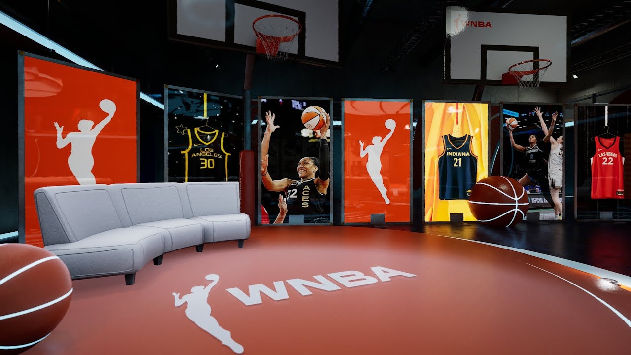 3D WNBA Lounge (Spec Project) - YouTube