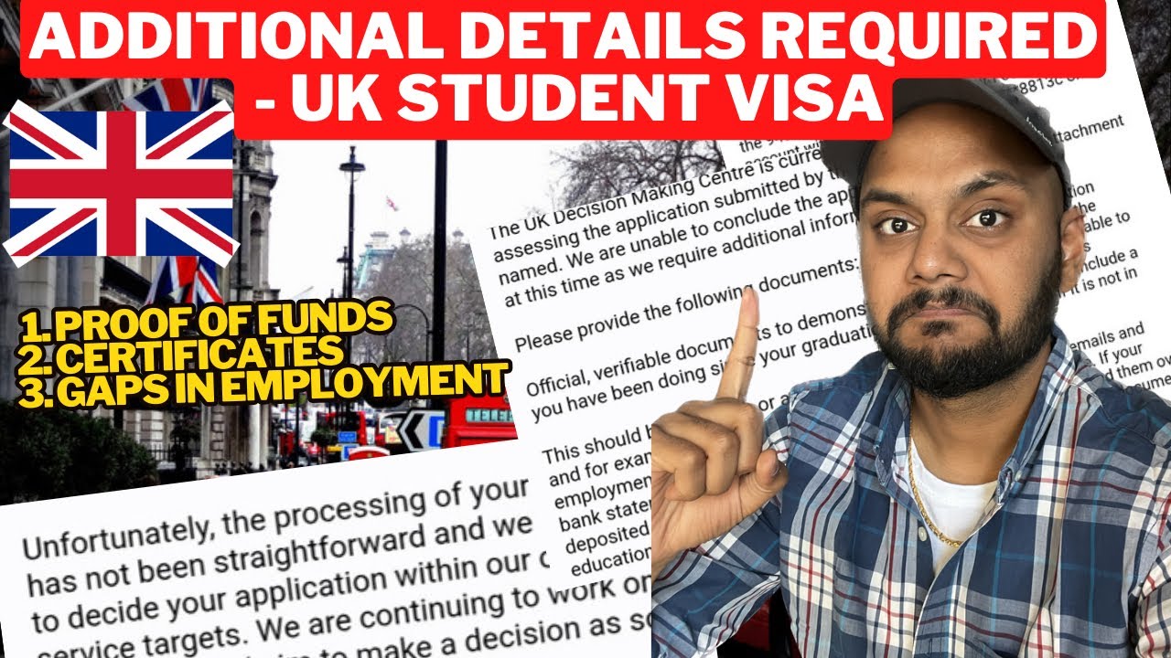 UK Student visa - Common details asked after submitting application ...