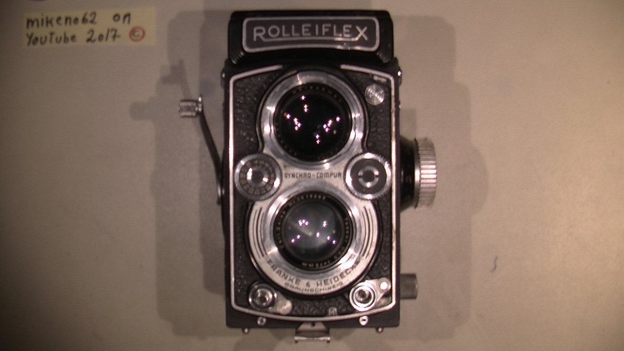 Sticky shutter in Rolleiflex 75mm 1:3.5 - YouTube
