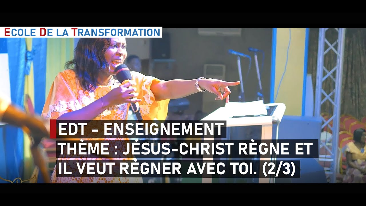 EDT enseignement - thème : Jésus-Christ règne et il veut régner avec ...