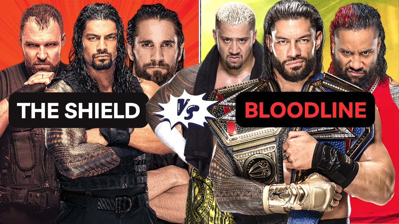 WWE 2K23 - The Shield Vs Bloodline | WWE 2K23 Gameplay - YouTube