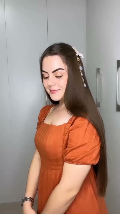 Cute Hairstyles For Open Hair Shorts Youtube