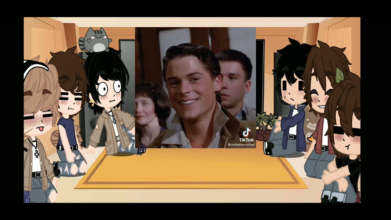 The Outsiders react to themselves (with my oc-Tristan) - YouTube