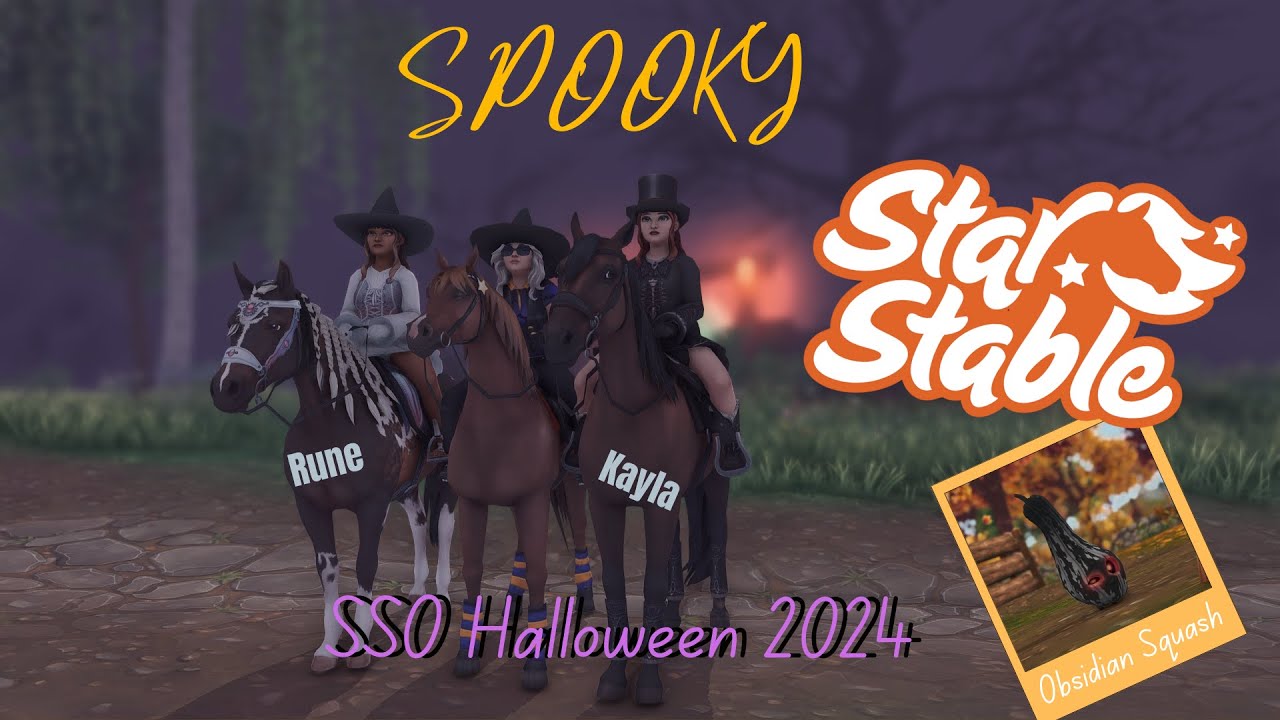Star Stable Halloween 2024 Spooky Pets, New Collectables and More - YouTube