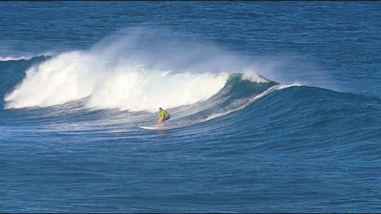 SURFING OUTER REEF to HIGHEST MAUI MOUNTAIN - YouTube