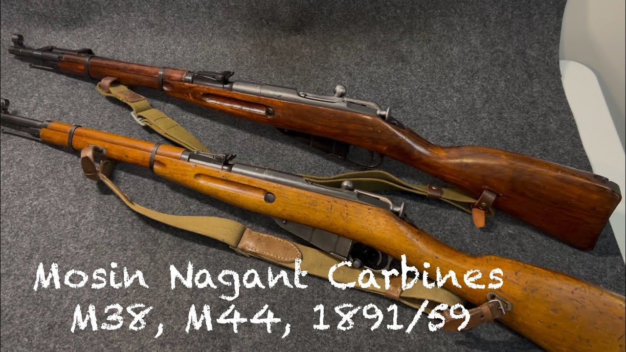 Mosin Nagant Carbines. M38, M44, 1891/59 ISHEVSK arsenal overview and ...