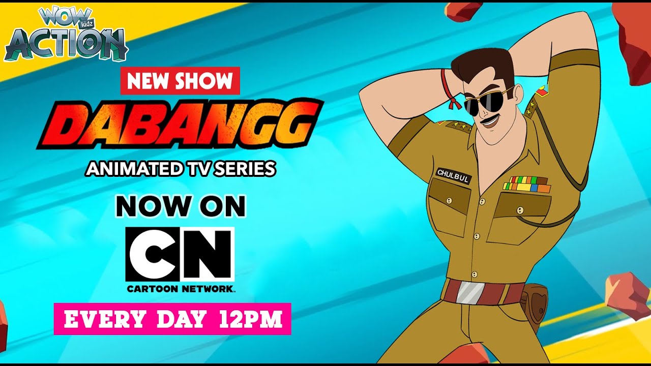 Dabangg now on Cartoon Network | Promo | Wow Kidz - YouTube