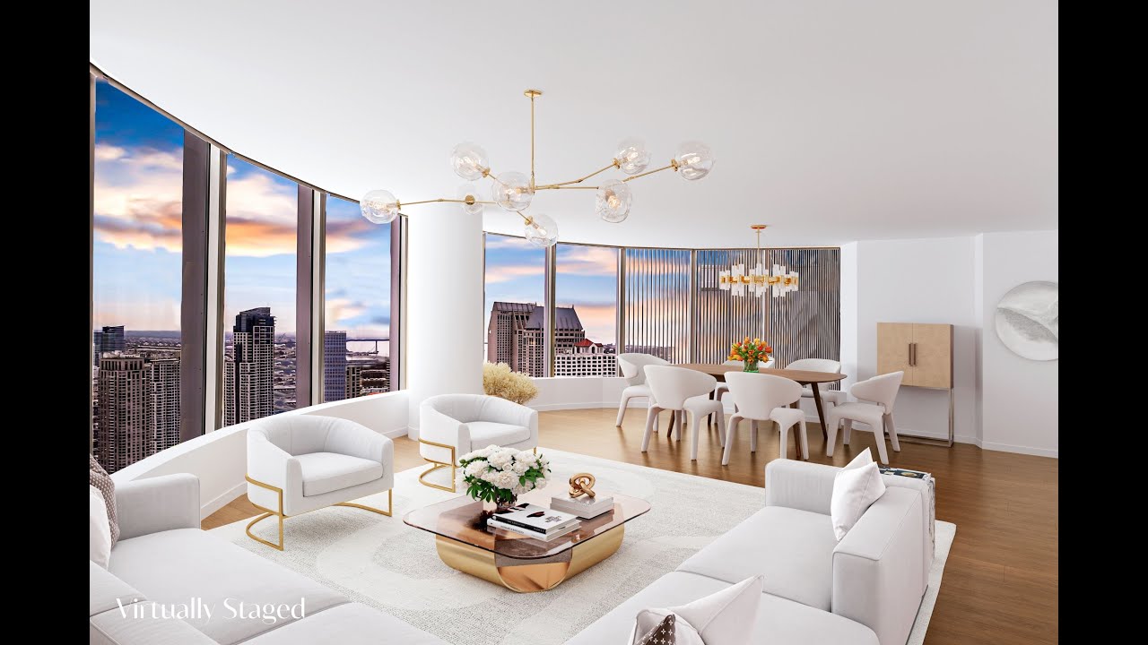 Inside This Luxurious Modern Condo In Downtown San Diego - YouTube