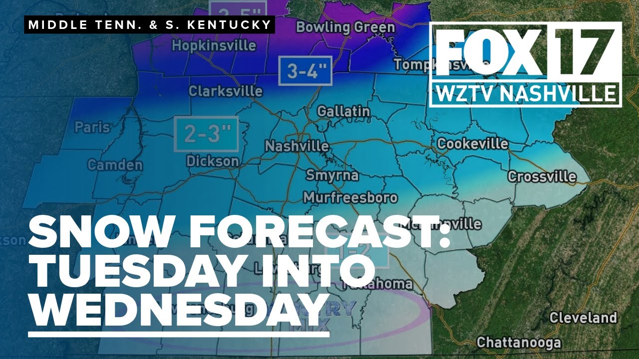 CODE RED: Snow to return to Middle Tennessee, Southern Kentucky this ...