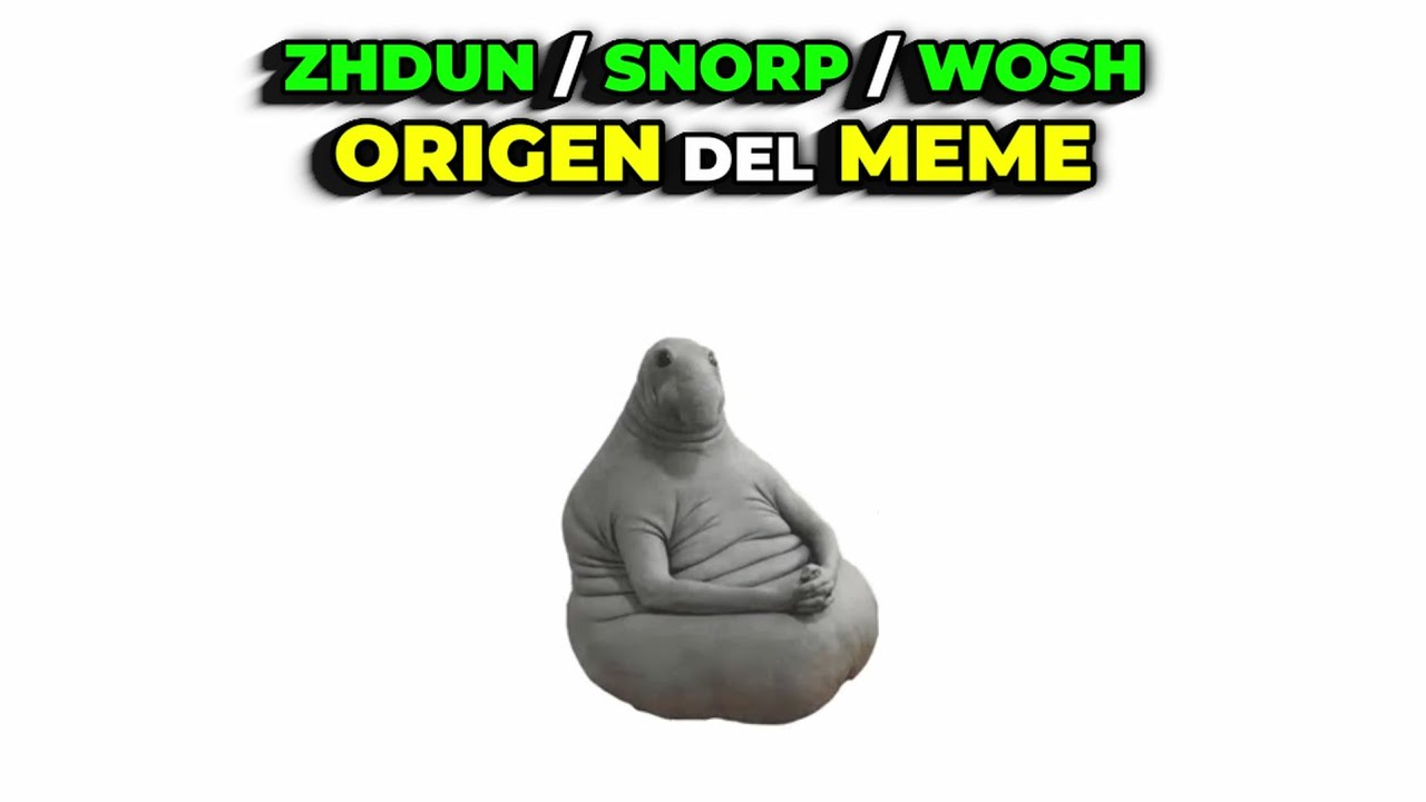 ZHDUN, SNORP o WOSH ORIGEN DEL MEME - La Historia Real del Elefante Marino Meme de la Sala de ...