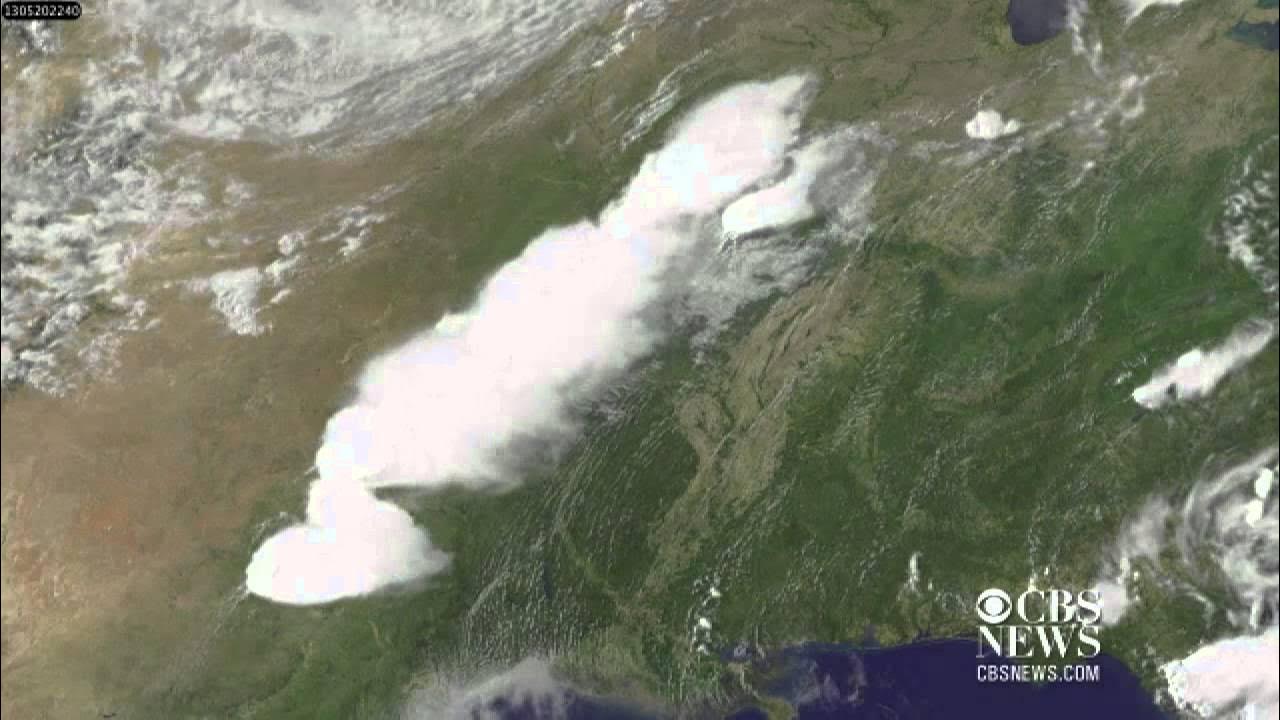 Watch: NASA captures Okla. tornado from space - YouTube