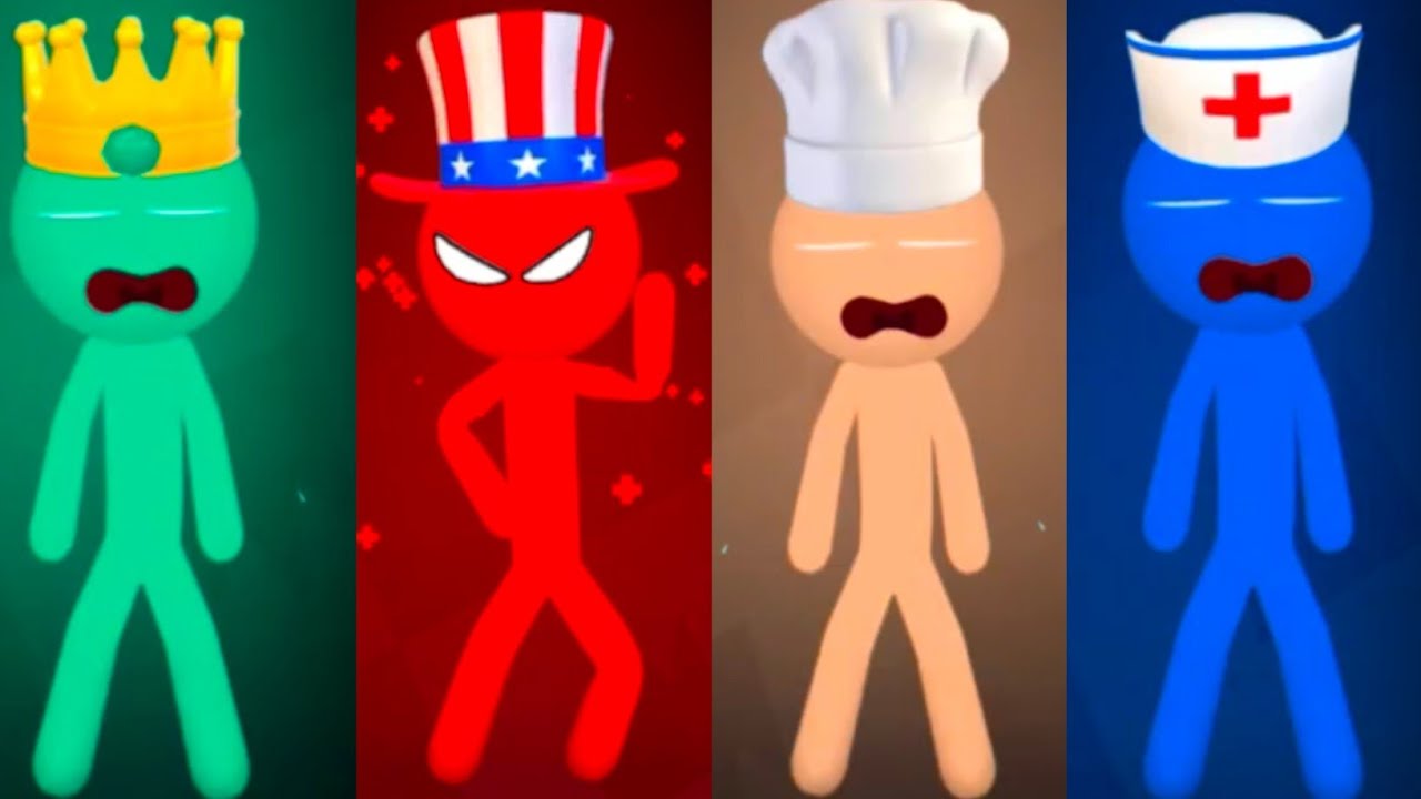 Stickman Funny Mini games - Stickman Party 1 2 3 4 Player gameplay ...