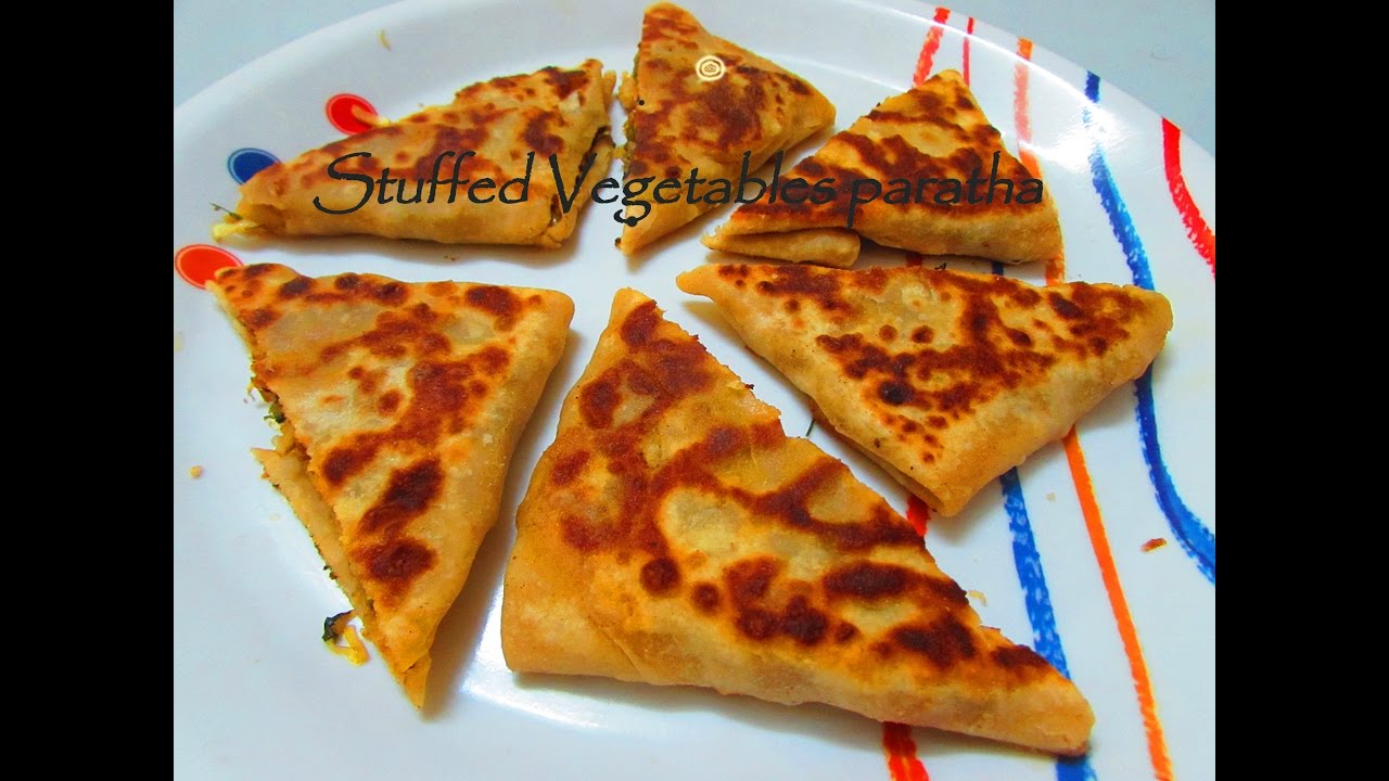Vegetable Paratha - Diet Kitchens - YouTube