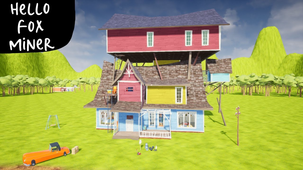 Hello Fox Miner - Hello Neighbor mod kit - YouTube