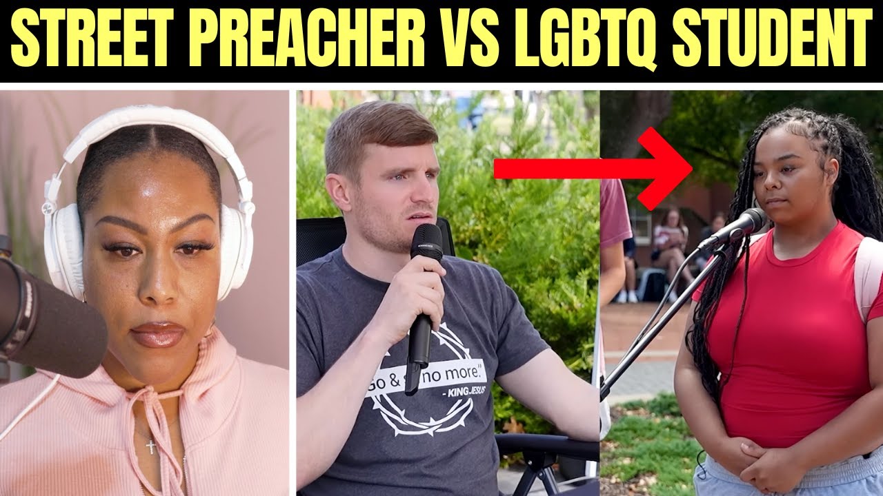 Street Pastor Delivers POWERFUL Truth to LGBTQ Student... This Will ...