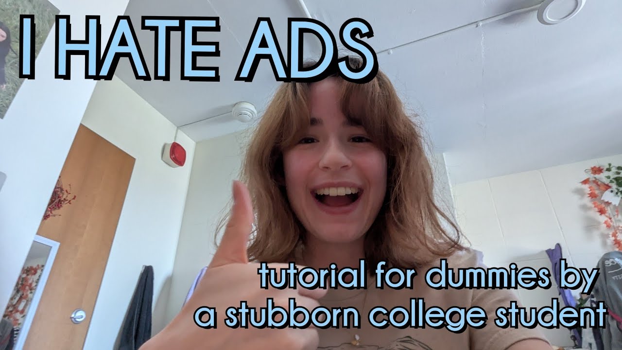 how to get a break from the ads for dummies - YouTube