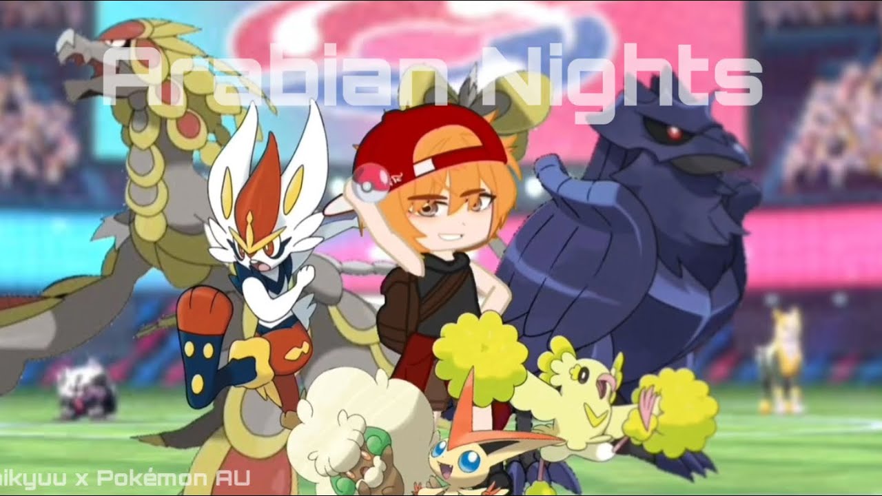 Arabian Nights | Haikyuu! x Pokémon AU | Ft. Hinata | Gacha Club - YouTube