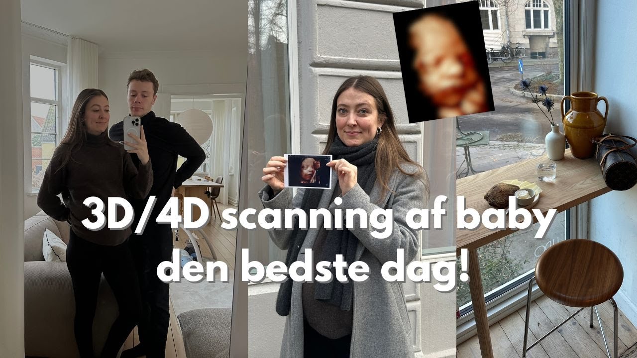 3D/4D scanning af baby 🤍 den bedste dag! - YouTube