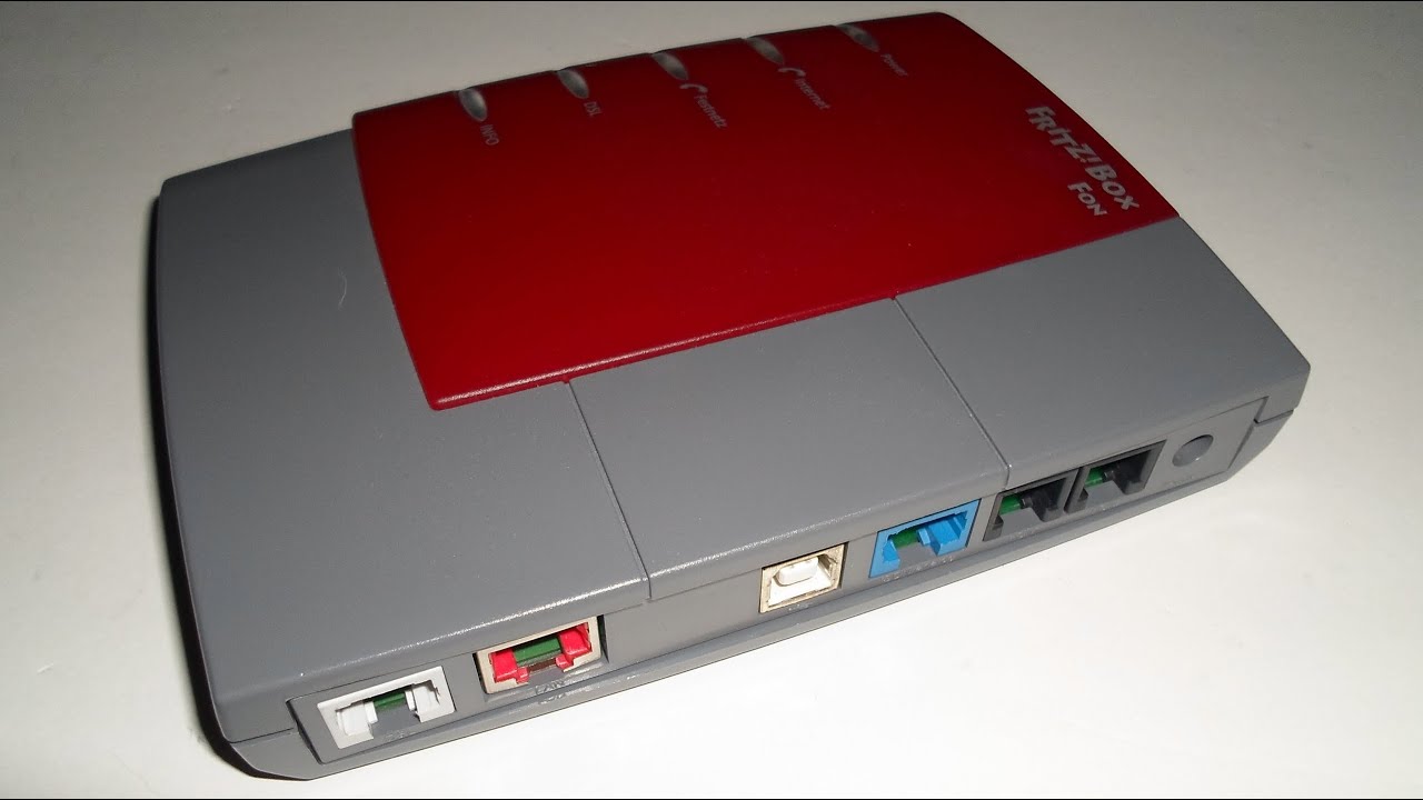 AVM Fritz!Box Fon Vorstellung - YouTube