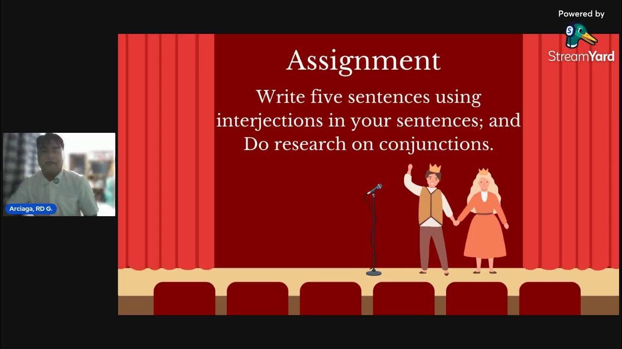 Arciaga, RD G. 2C: ONLINE TEACHING DEMONSTRATION ABOUT INTERJECTIONS ...