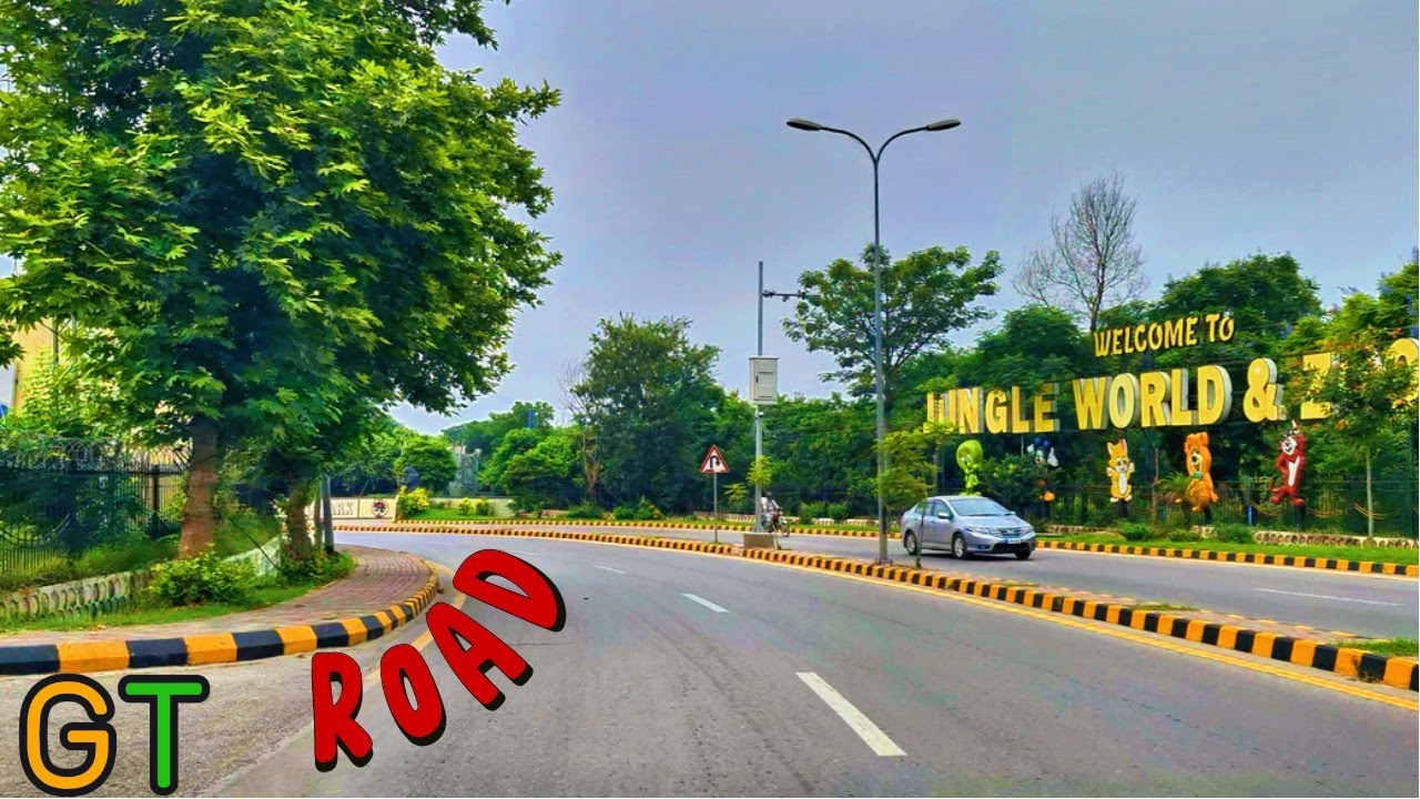 Pakistan 4K City Drive | GT Road Rawalpindi from Chakeri Chowk to Ayub ...