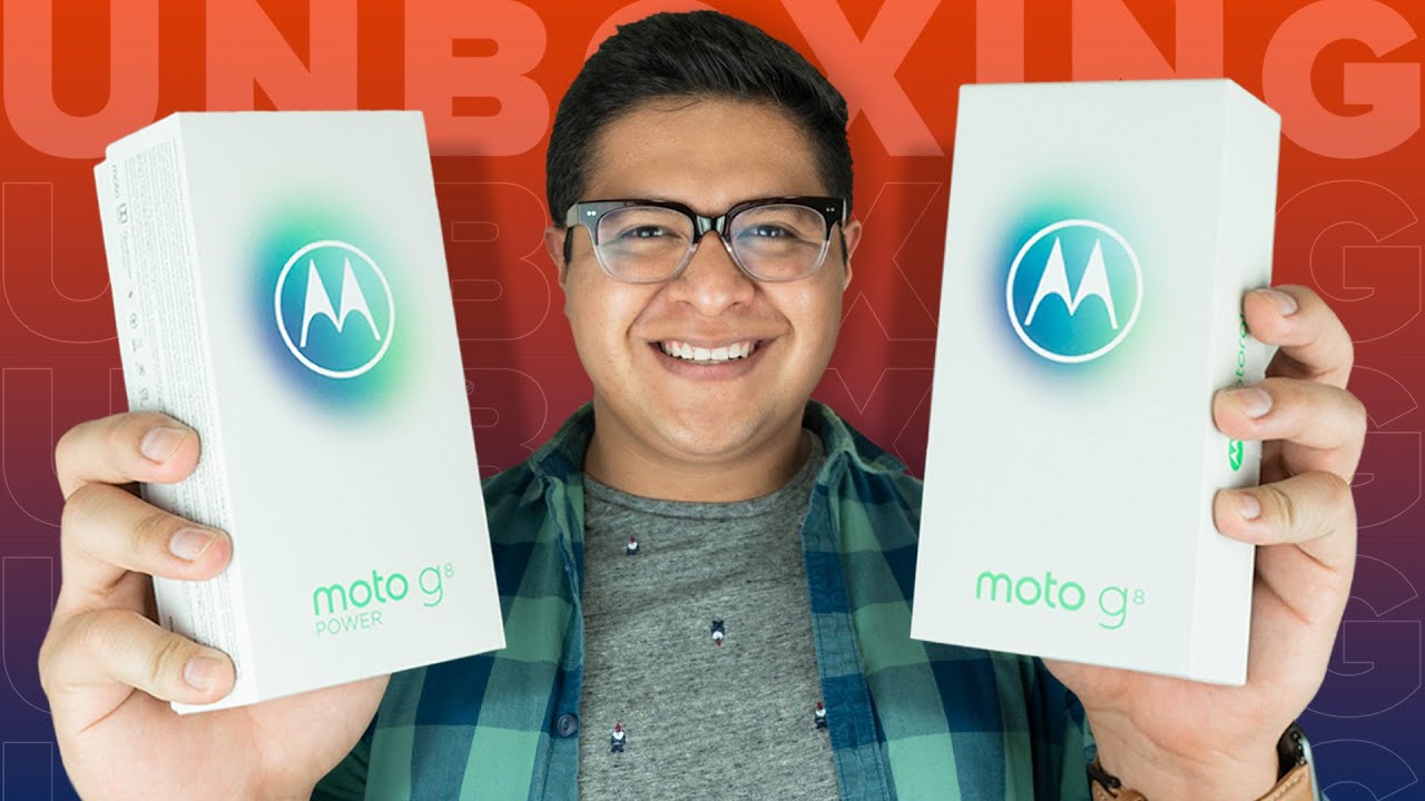 Unboxing del Moto G8 y G8 Power - YouTube