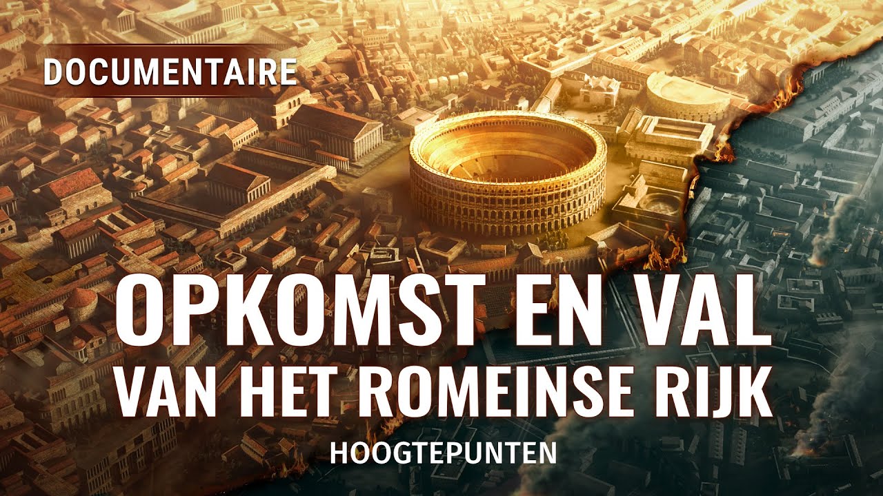 Opkomst en val van het Romeinse Rijk - YouTube