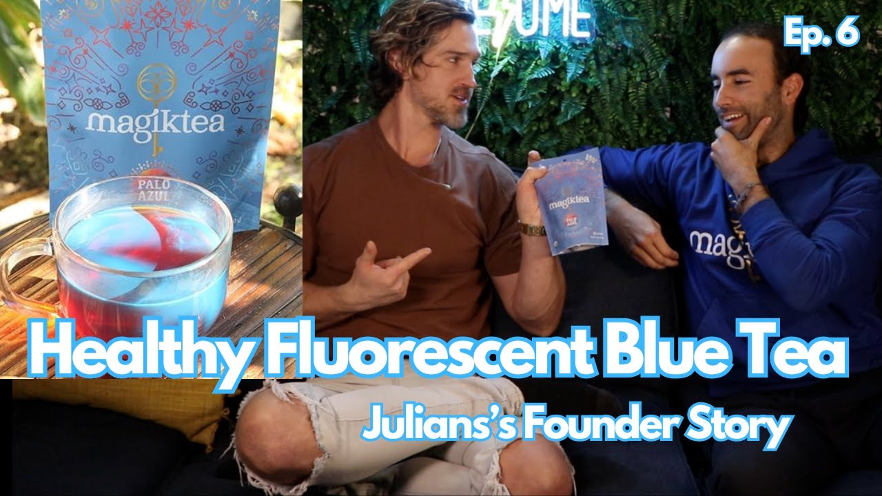 Founding a Fluorescent Blue Tea Company: Magiktea Founder Story - YouTube