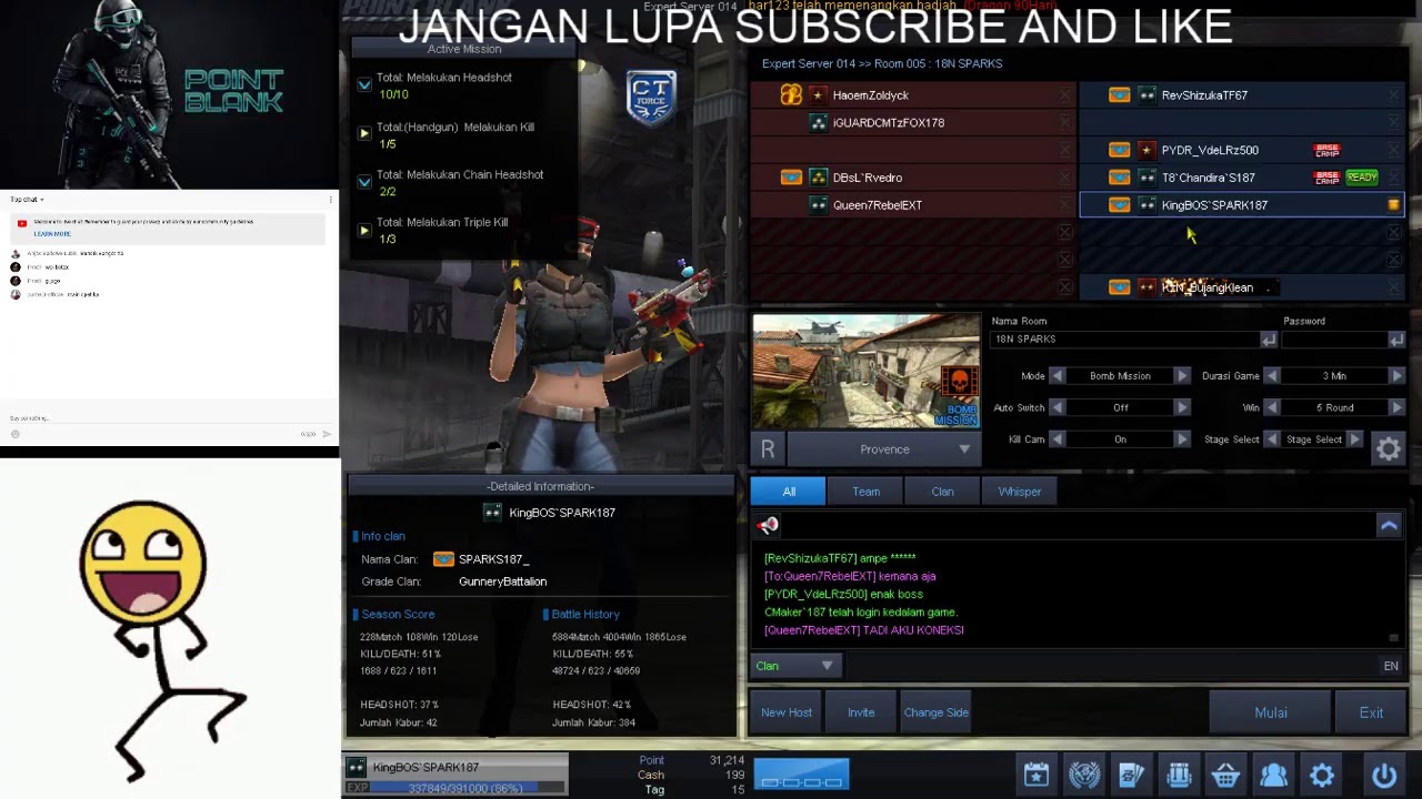 MABAR LEBARAN KE 2!!!!POINT BLANK INDONESIA - YouTube
