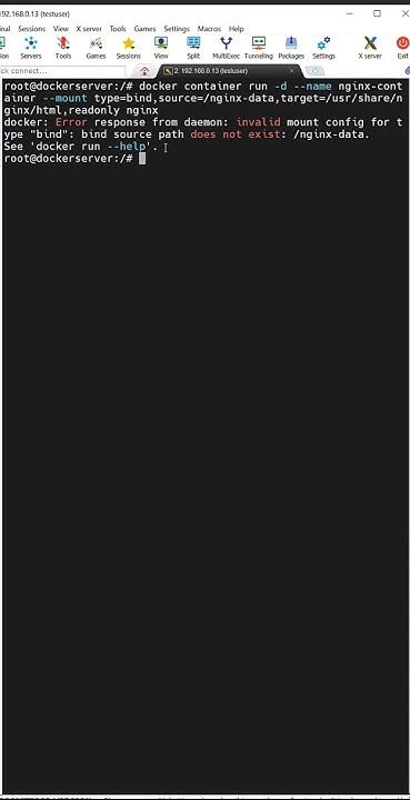 Docker Bind Mounts Made Easy: Quick Tutorial. Create using --mount option - #docker - YouTube